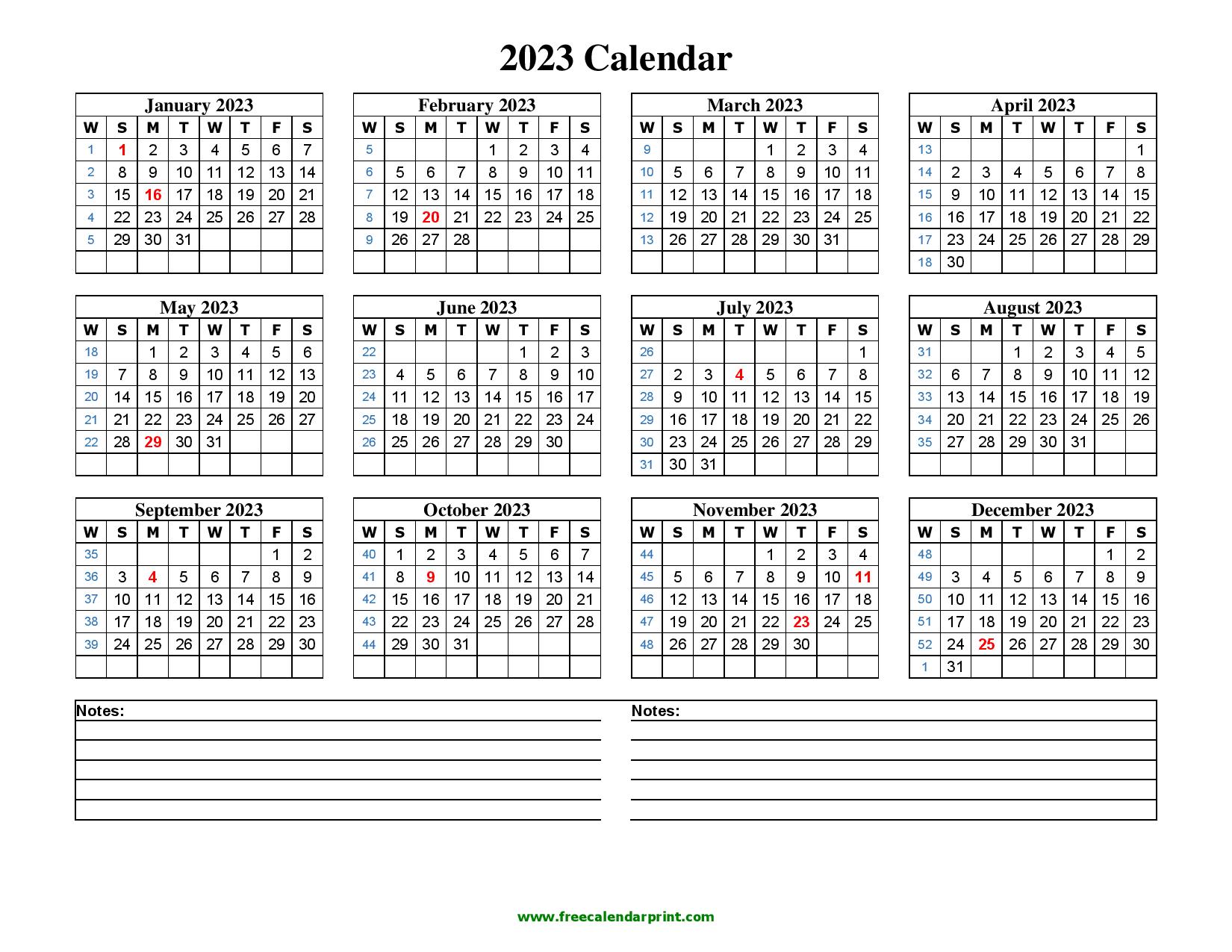 Why You Need A Printable Calendar 2023 Xls 2023 Year Calendar CLOUD 